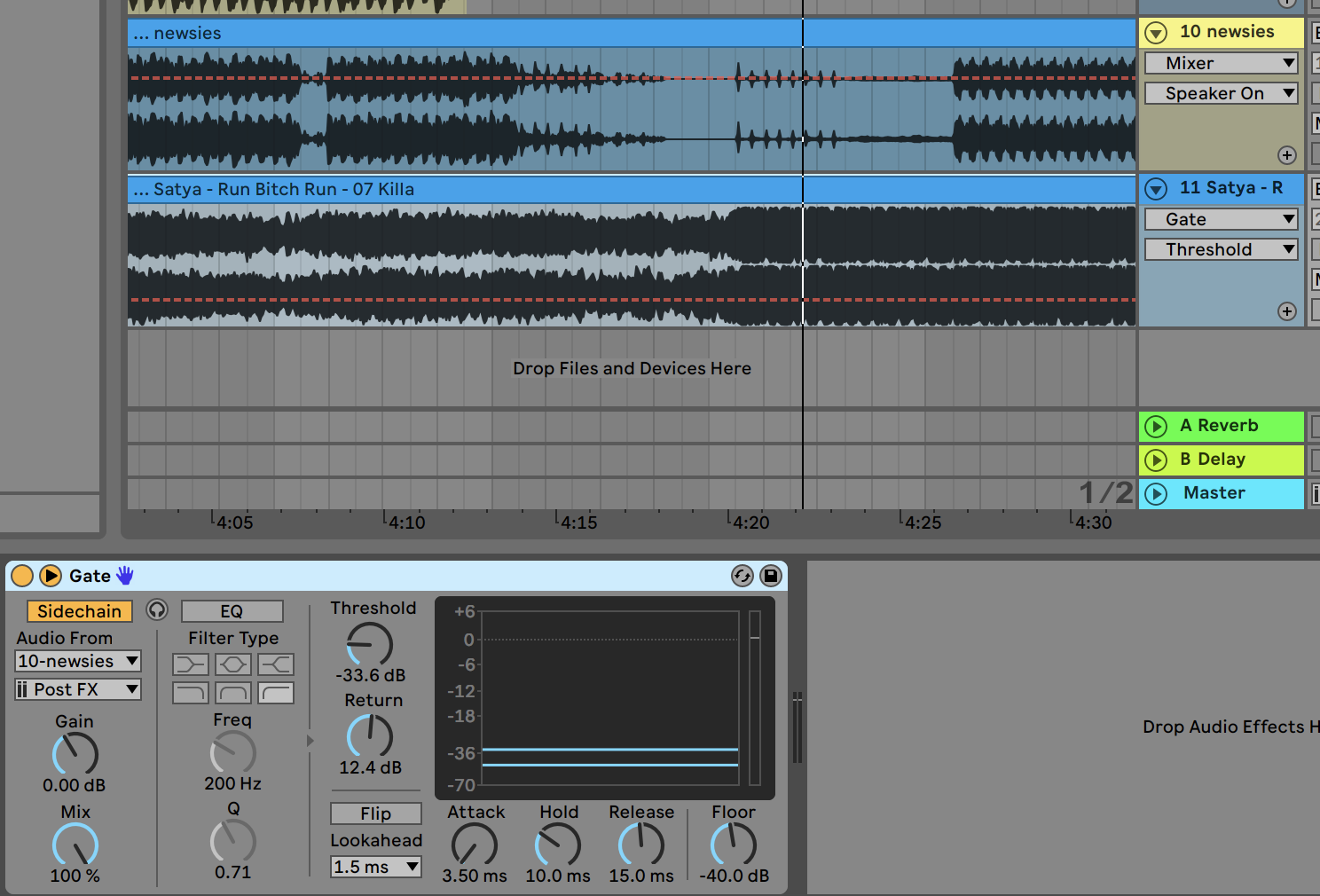 Gating Sidechain 0 To 1 Questions Scsynth